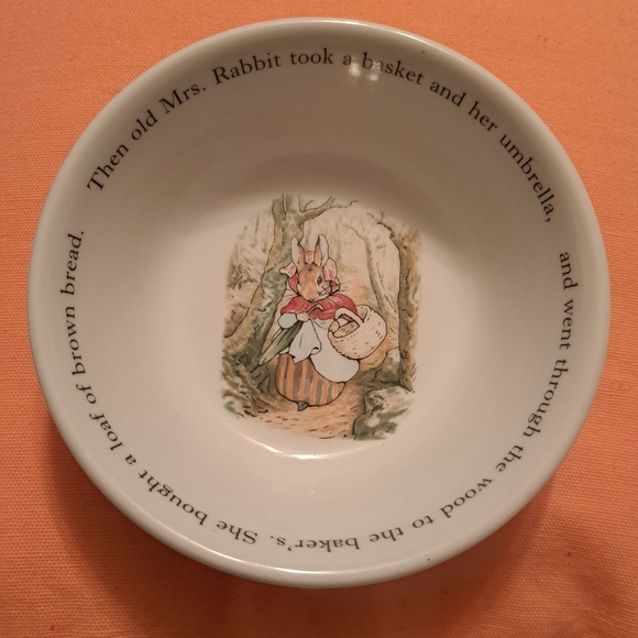 Wedgwood | Kitchen | Vintage Peter Rabbit Bowl | Poshmark